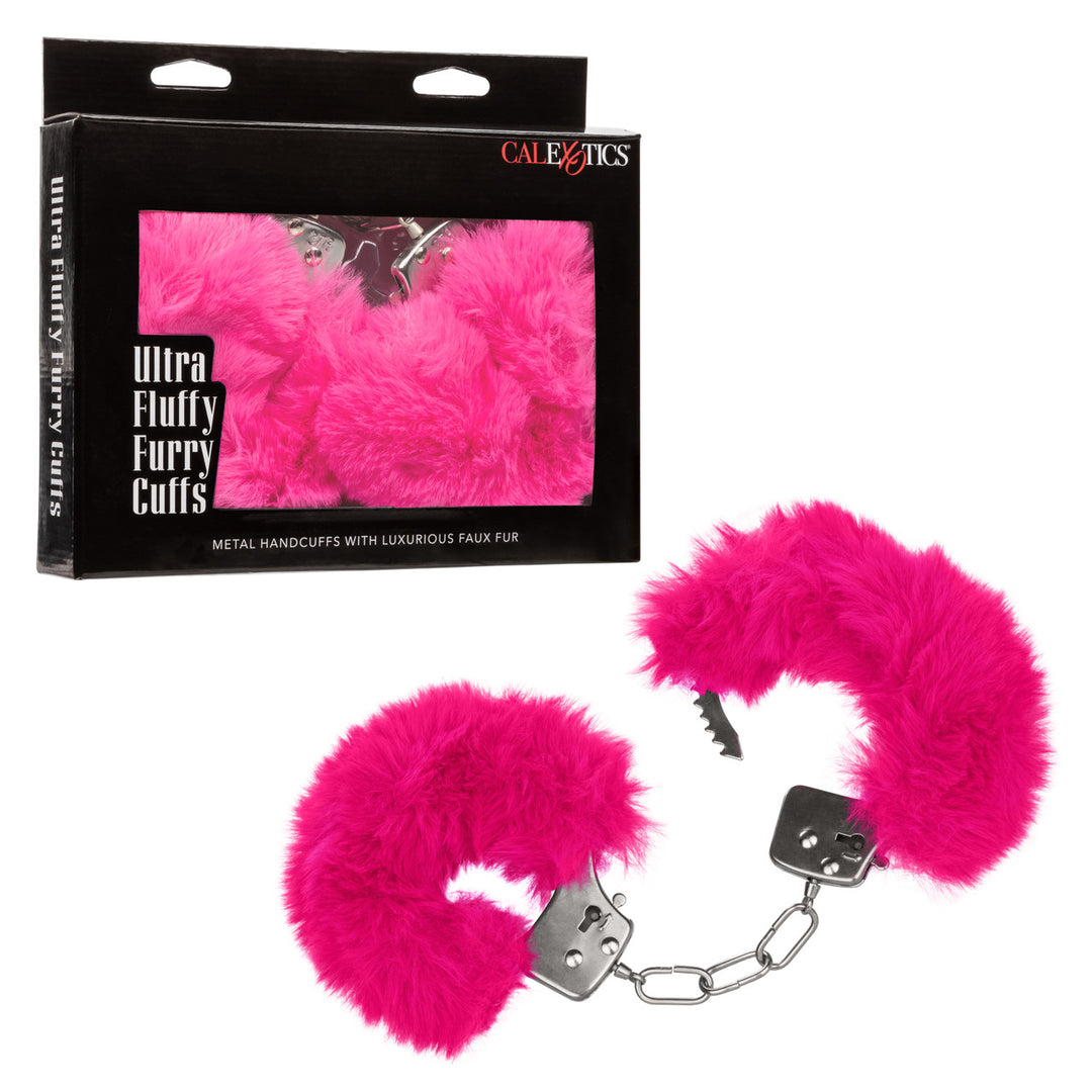 ULTRA FLUFFY FURRY CUFFS PINK – Condom USA